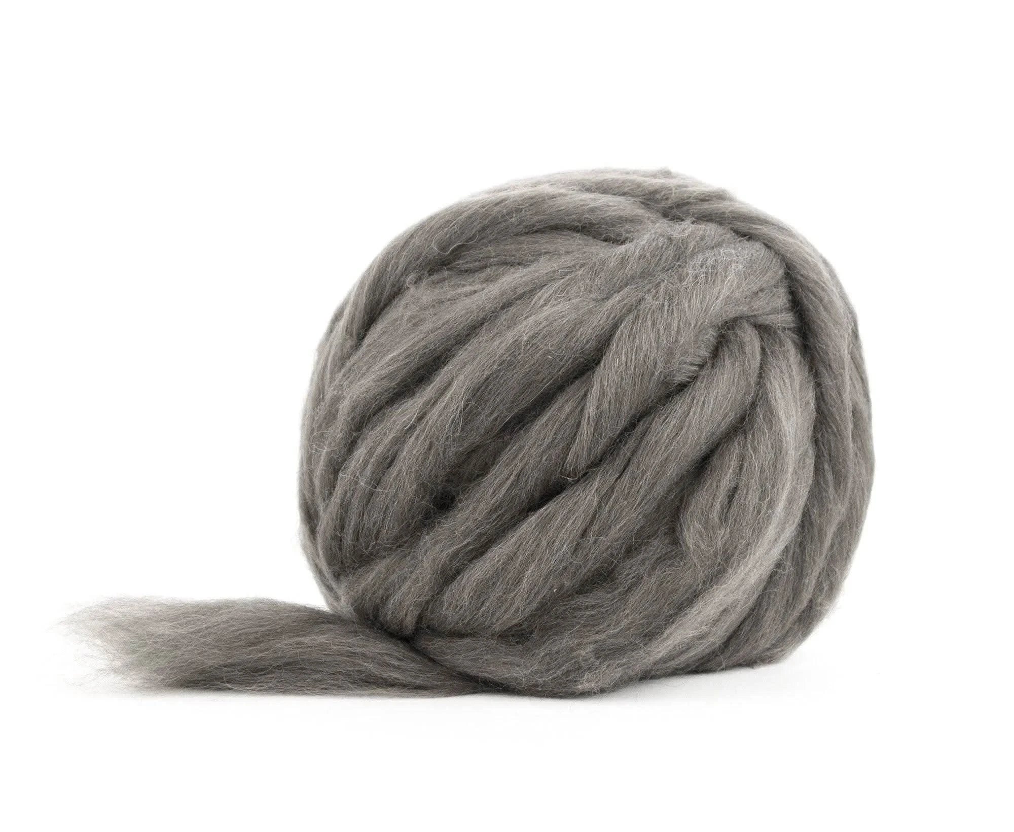 Natural Grey Shetland Jumbo Yarn | World Of Wool