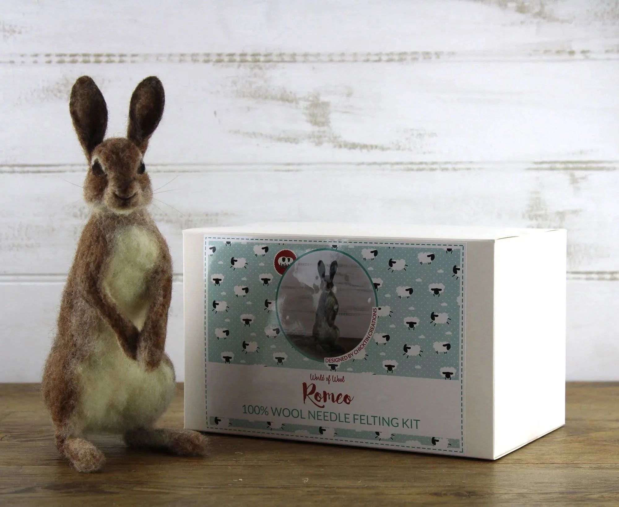 Romeo The Rabbit | Needle Felting Kit