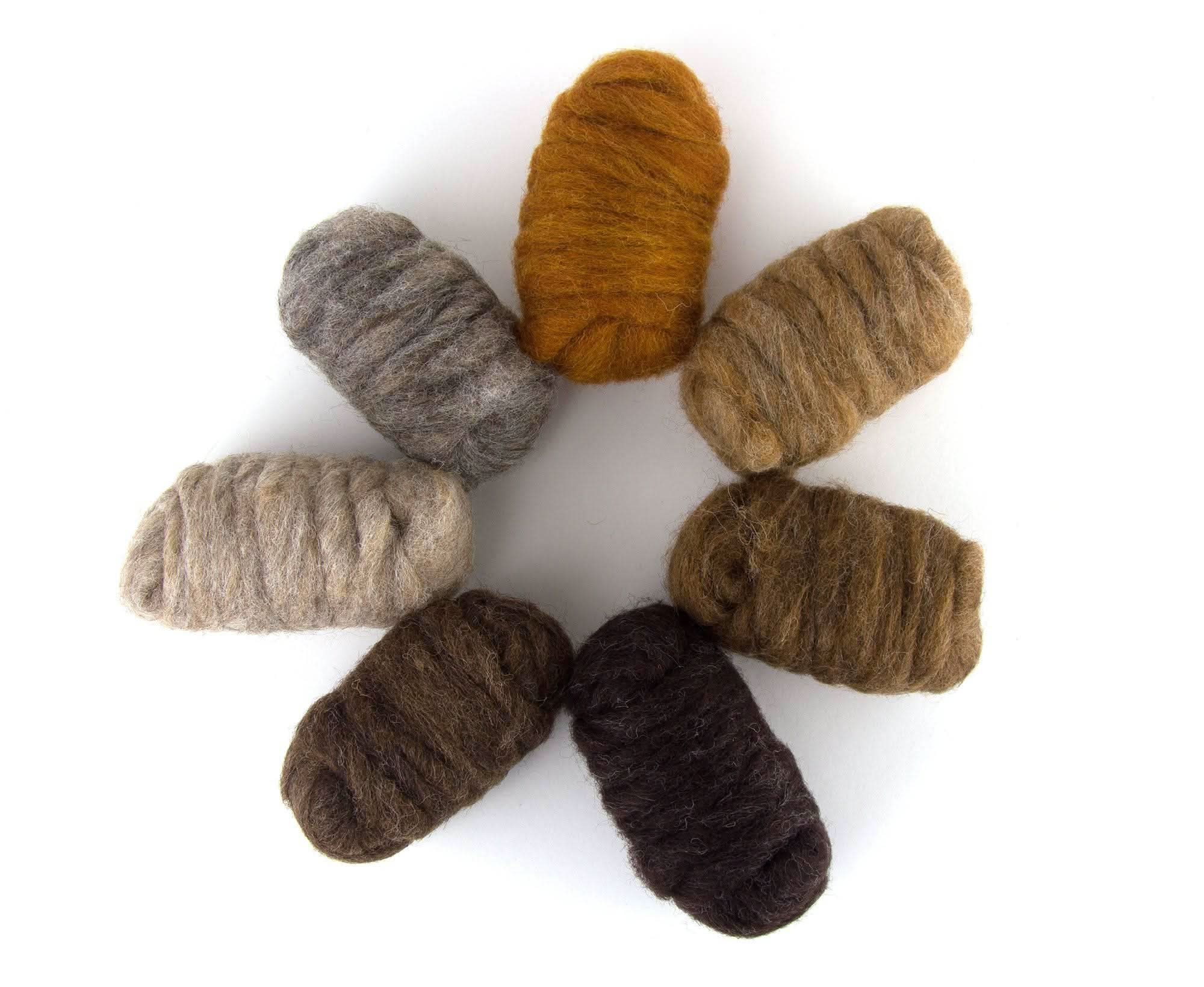 Woodland Creatures Mixed Bag | Woodland Creatures Felting & Spinning ...